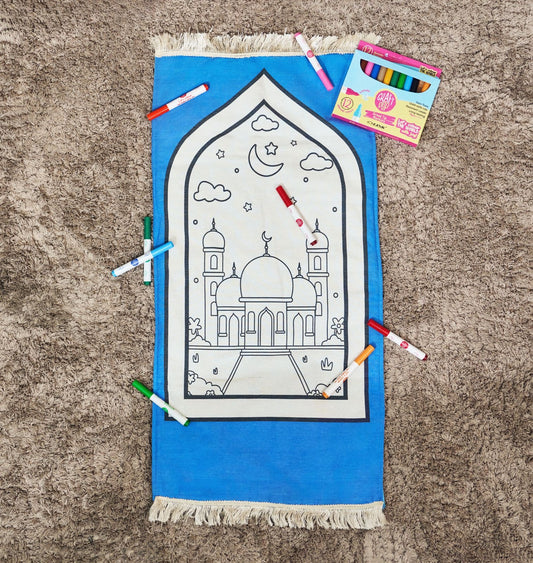 Colouring Prayer Mats – Craft Pop