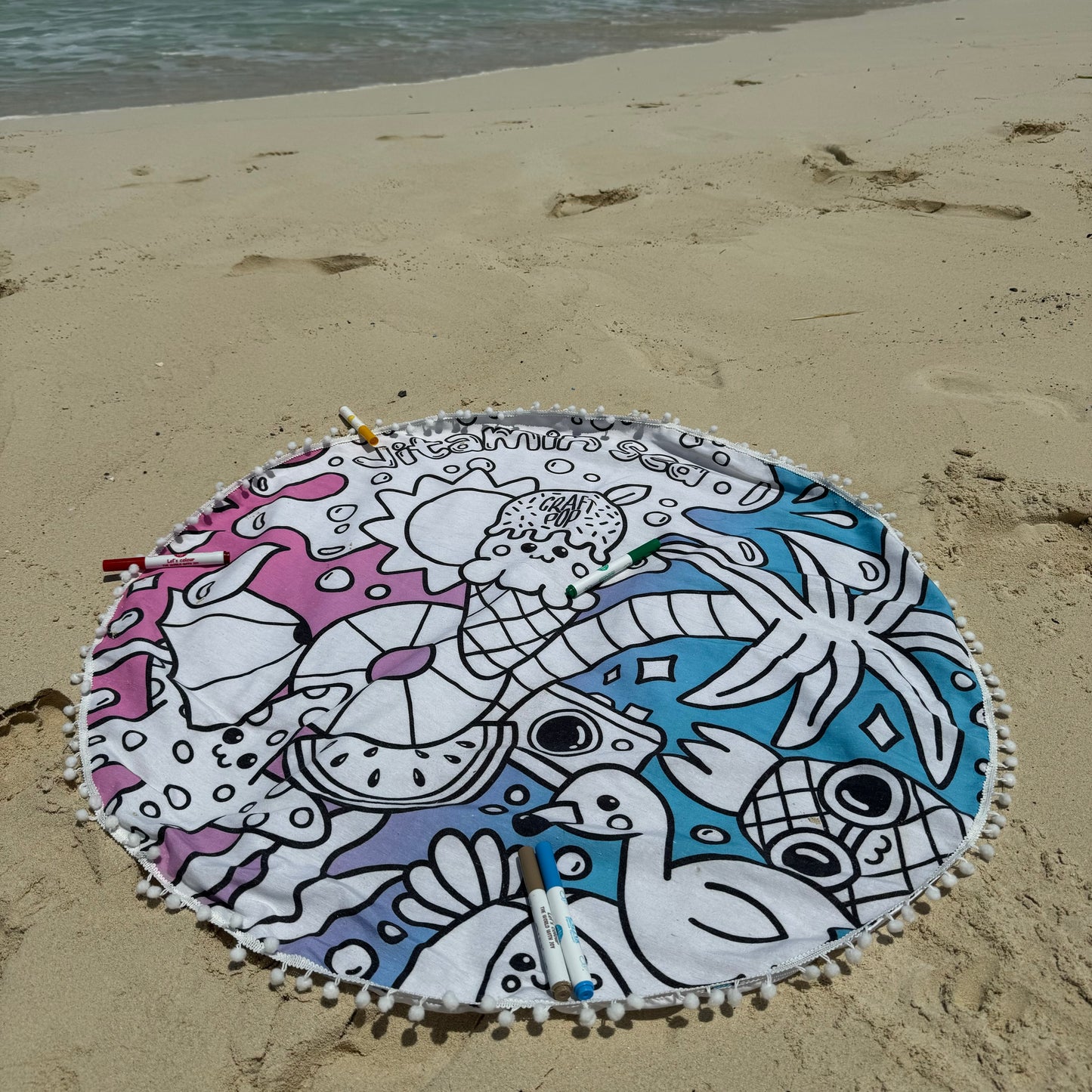 Vitamin Sea beach mat – Craft Pop