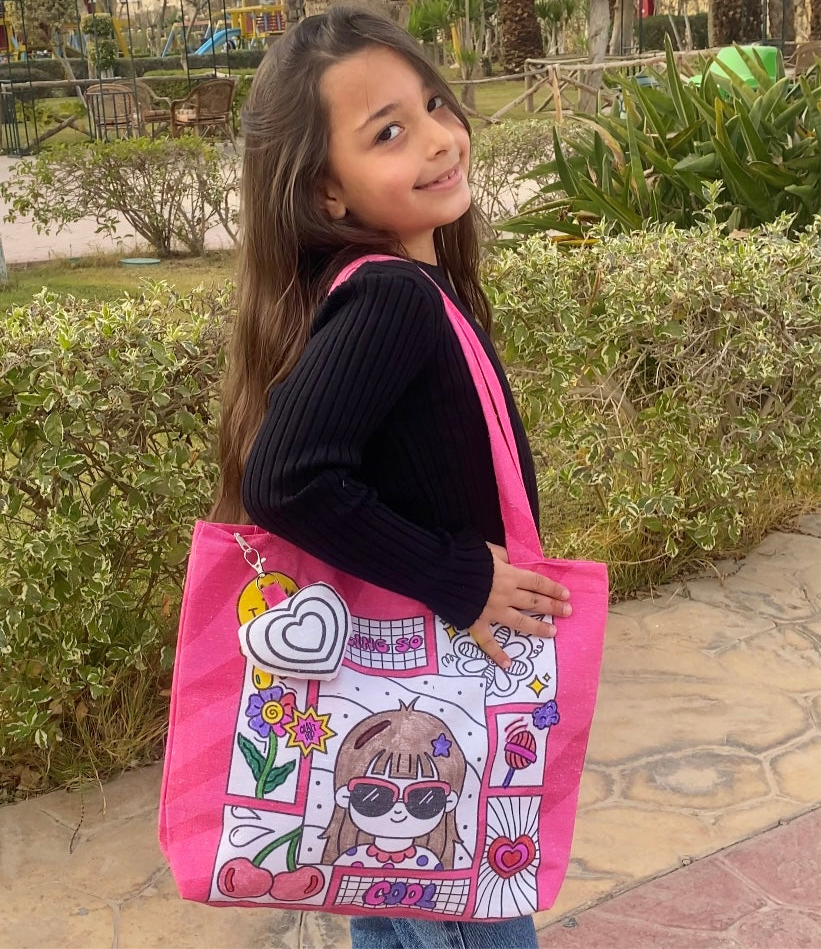 Feeling So Cool Colouring Bag – Craft Pop