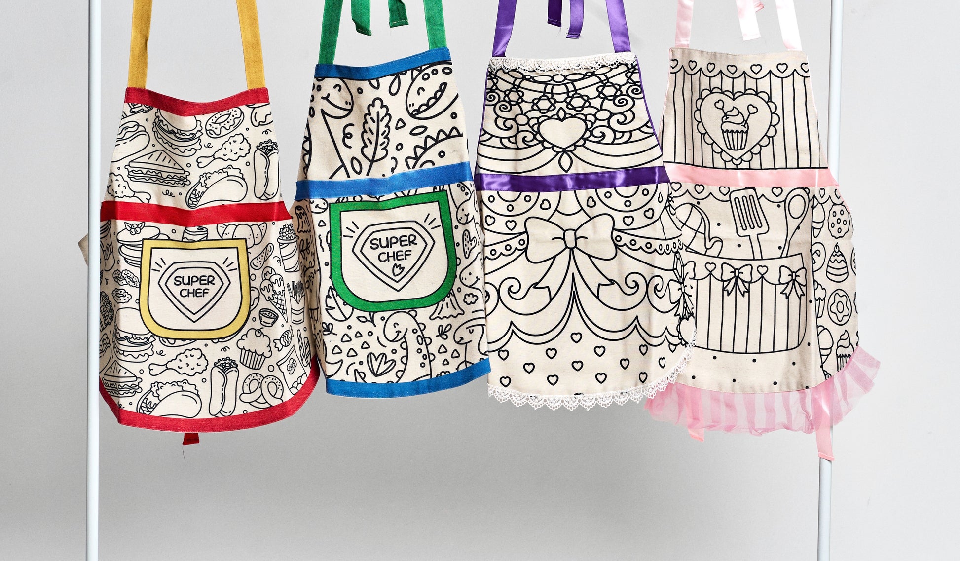 Princess Colouring Apron – Craft Pop